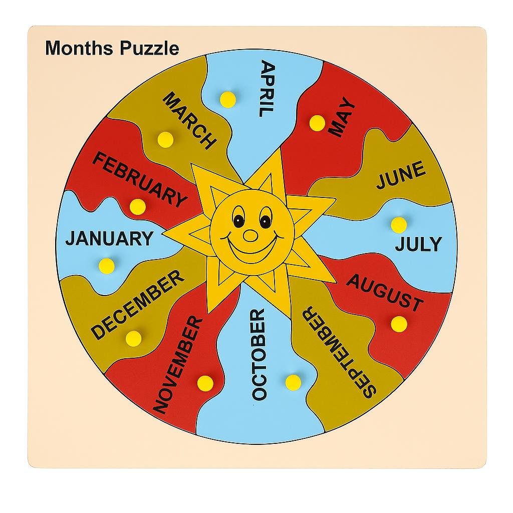Month Puzzle - Edi School Mart