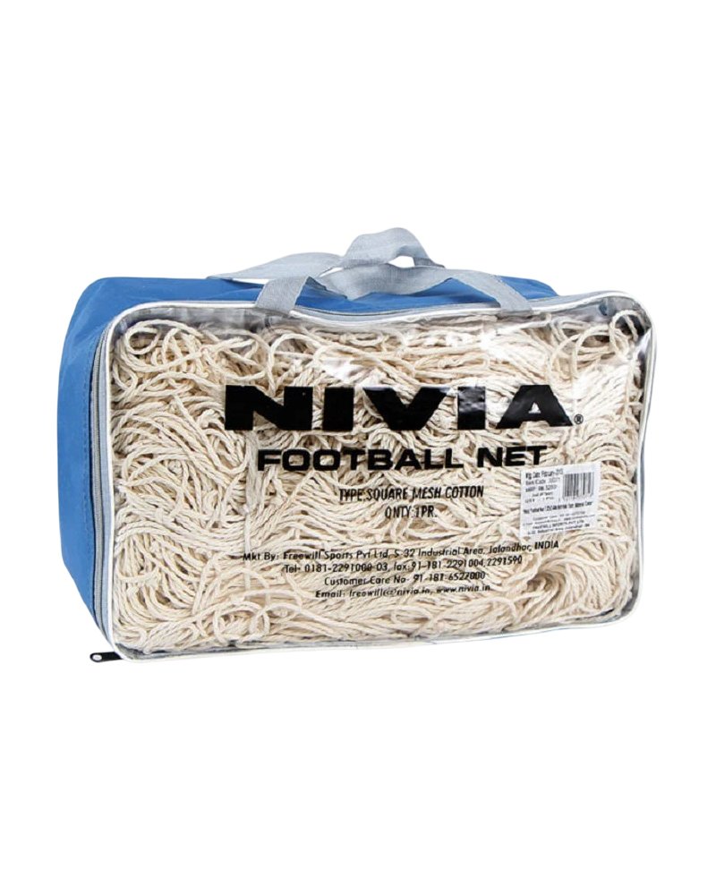 Nivia Football Net Square Mesh Cotton - Edi School Mart